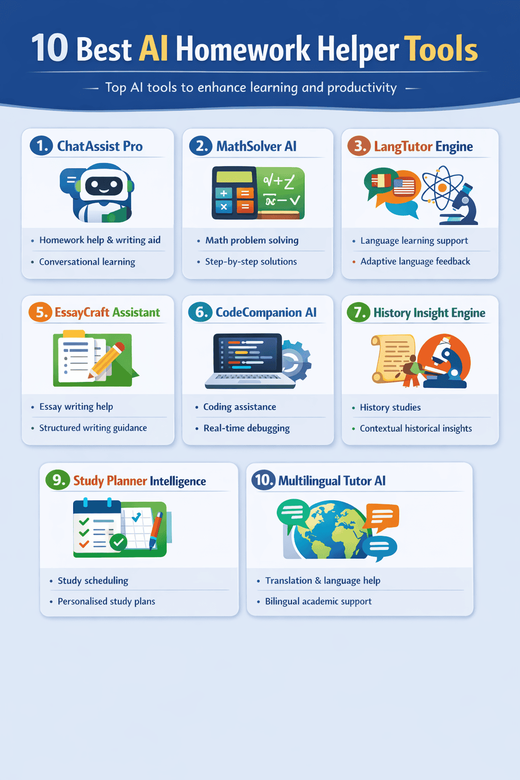 10 Best AI Homework Helper Tools: An In Depth Guide for Educators and ...